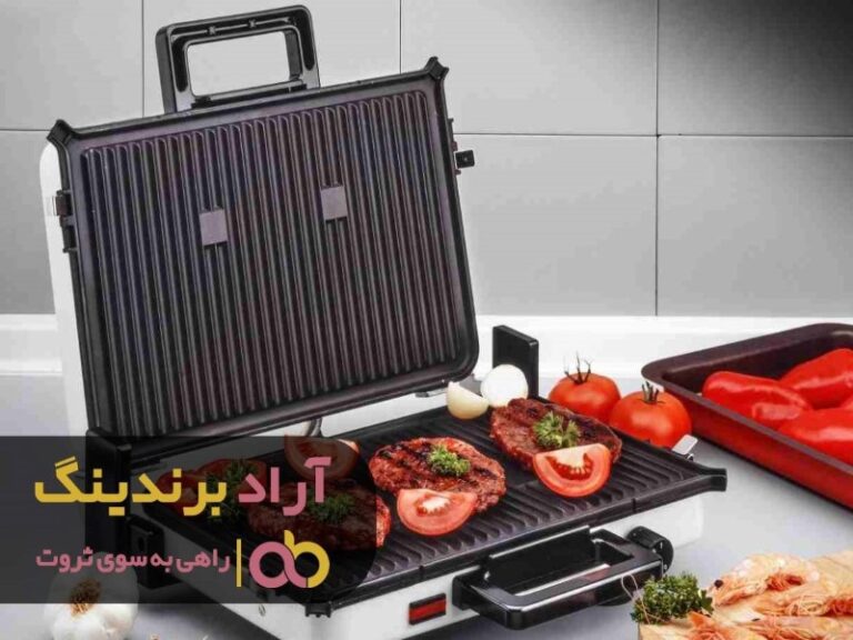 کباب پز ایستاده موتوردار پارس خزر